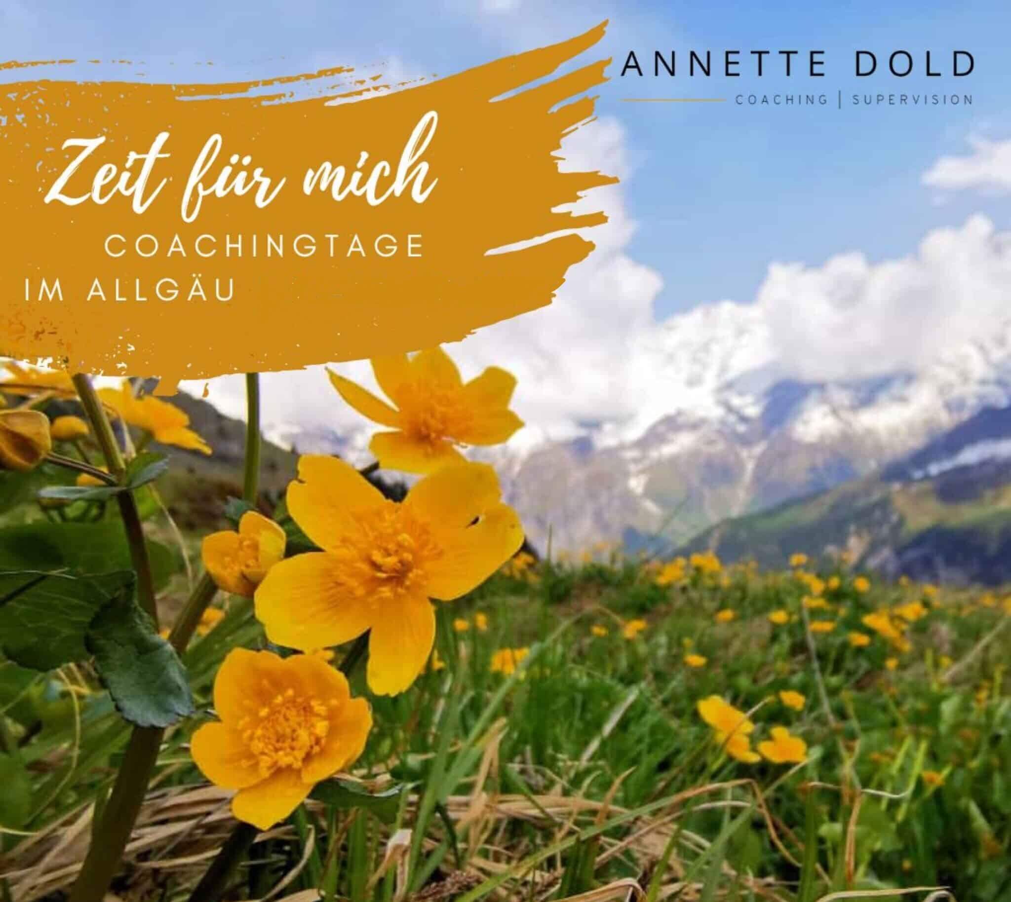 Zeit für mich | Coachingtage im Allgäu - CoachingTrip.de